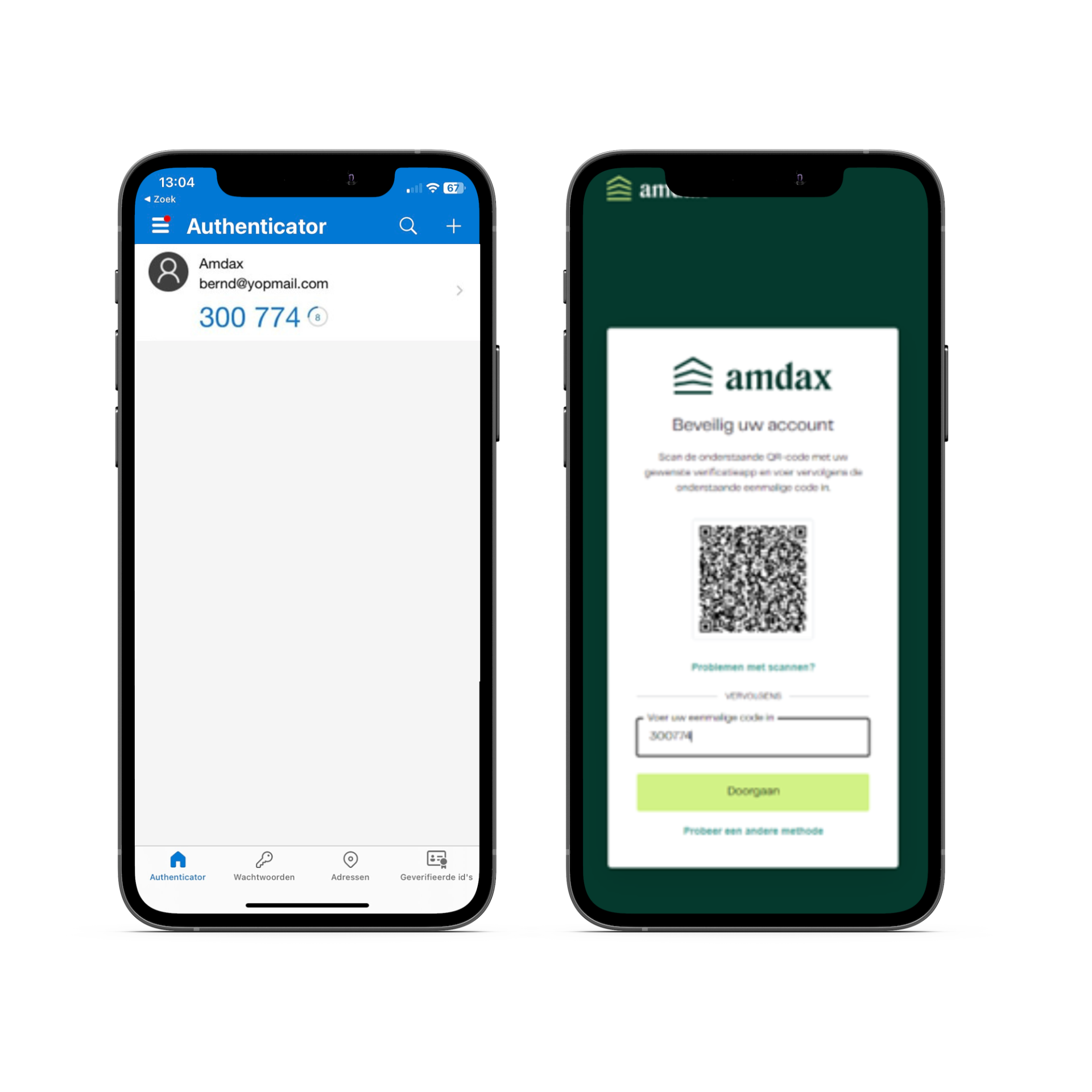 Tweefactorauthenticatie (2FA)